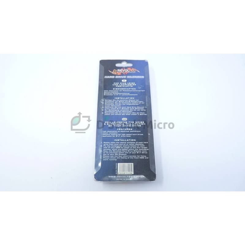 Refroidisseur pour disque dur Revoltec Hard Drive Silencer - compatible ...