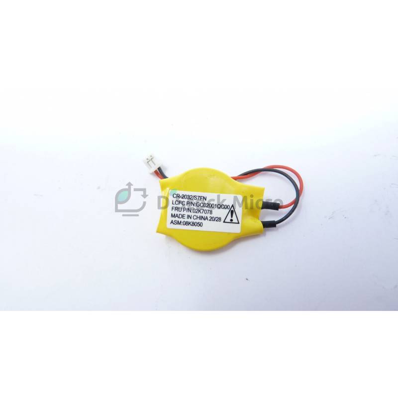 BIOS battery 02K7078 for Lenovo ThinkPad T450s