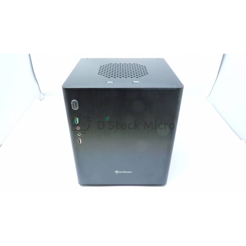 Sharkoon CA-I Mini ITX PC Case 2 x USB2.0 - 2 x USB2.0 Full aluminum ...