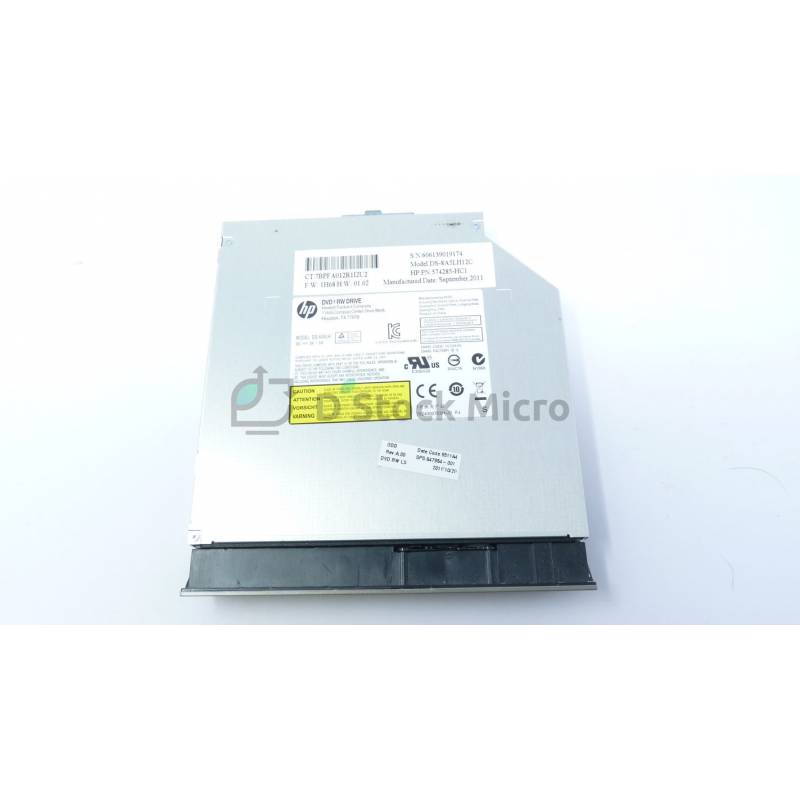Lecteur graveur DVD 12.5 mm SATA DS-8A5LH - 647954-001 pour HP Probook ...