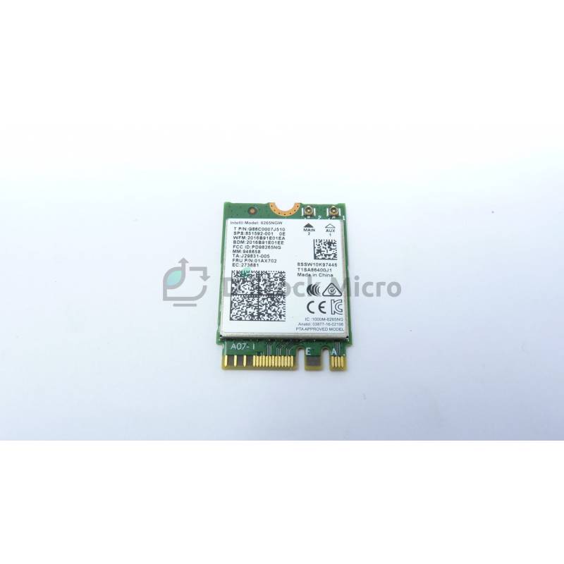 Intel 8265NGW / 851592-001 wifi card for HP EliteBook 840 G5