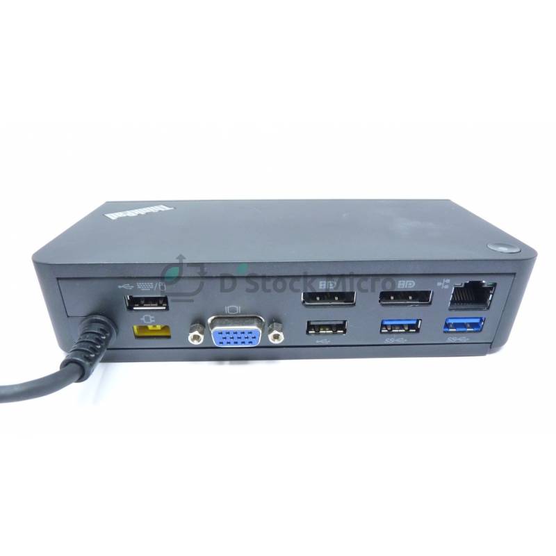 Station d'accueil Lenovo Thinkpad OneLink DU9047S1 / 03X6296 40A4 avec ...