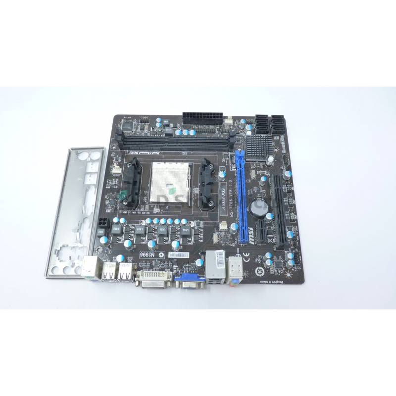 MSI A55M-P33 / MS-7786 VER:1.0 Micro ATX Motherboard - Socket FM1 ...
