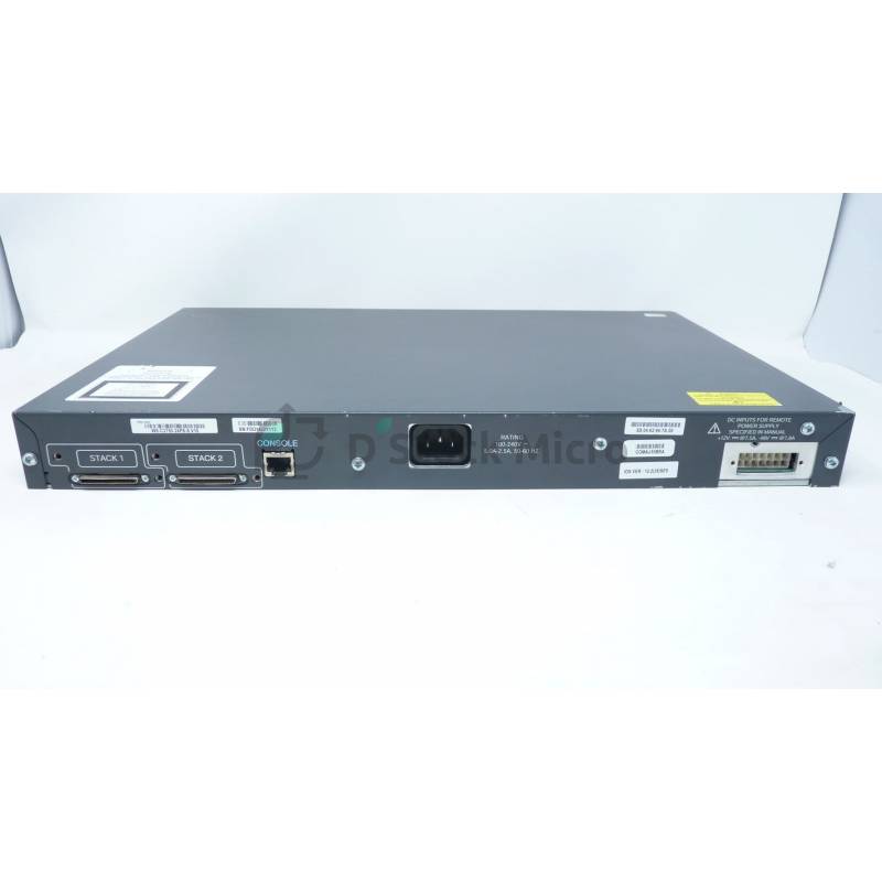 Switch Cisco Catalyst 3750 24PS-S V10 rack-mount 24-port 10/100 Mbps WS-C3750-24PS-S-V10