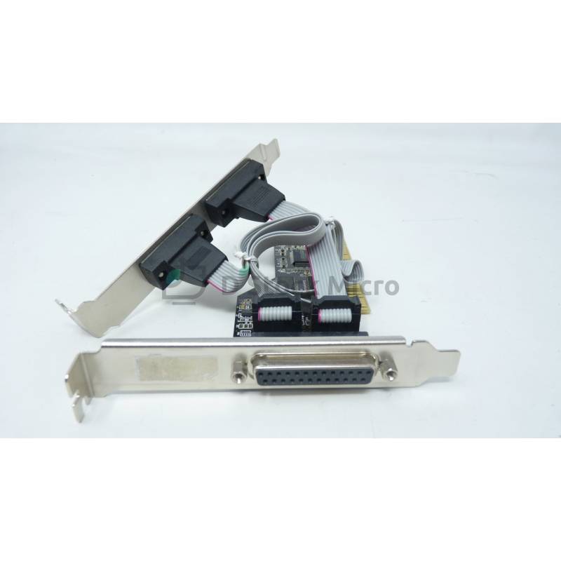 RS-232 PCI Card MOSCHIP FG-PMIO-V1T-02S1P-1-2D21 1 ports parallèle DB ...