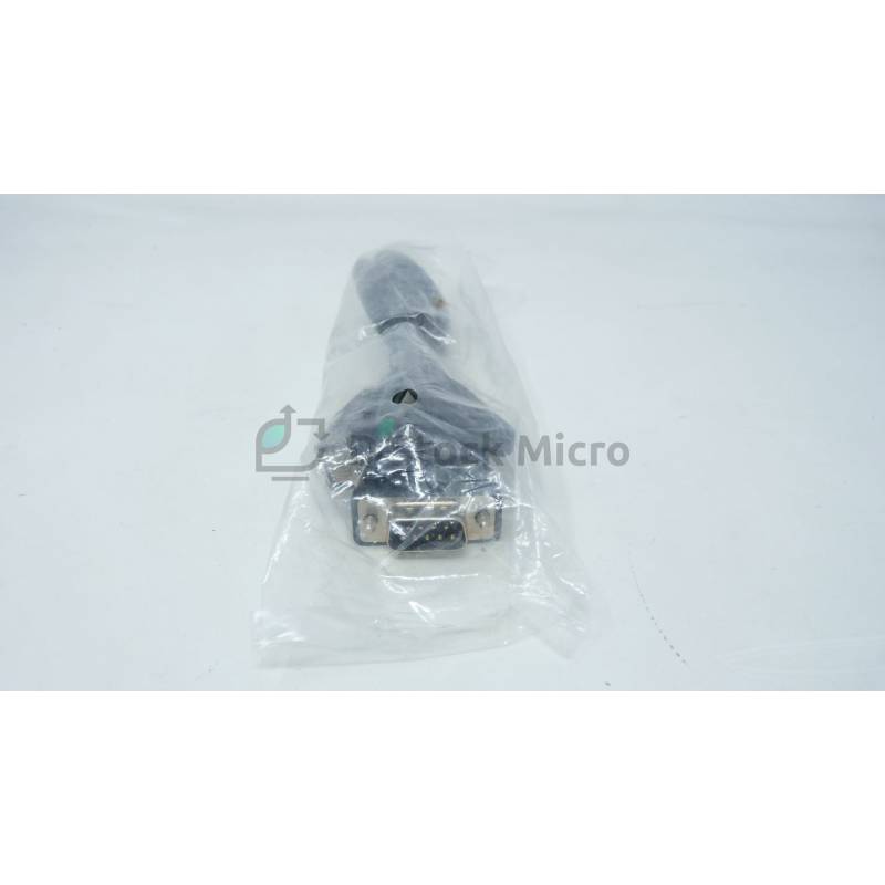 Generic black RS232(DB9M) to RJ45 cable