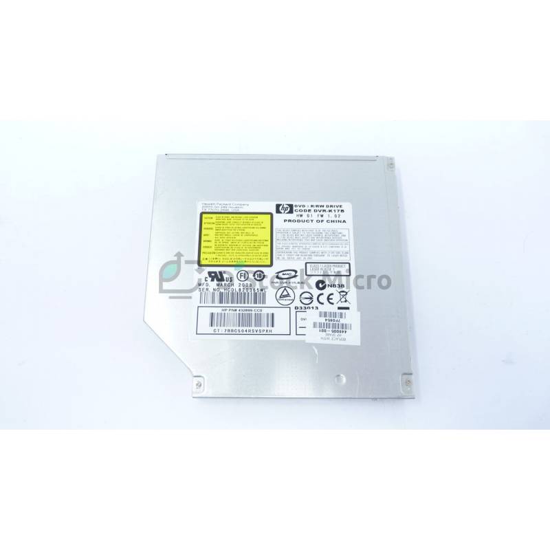 DVD burner player 12.5 mm IDE DVR-K17B for HP