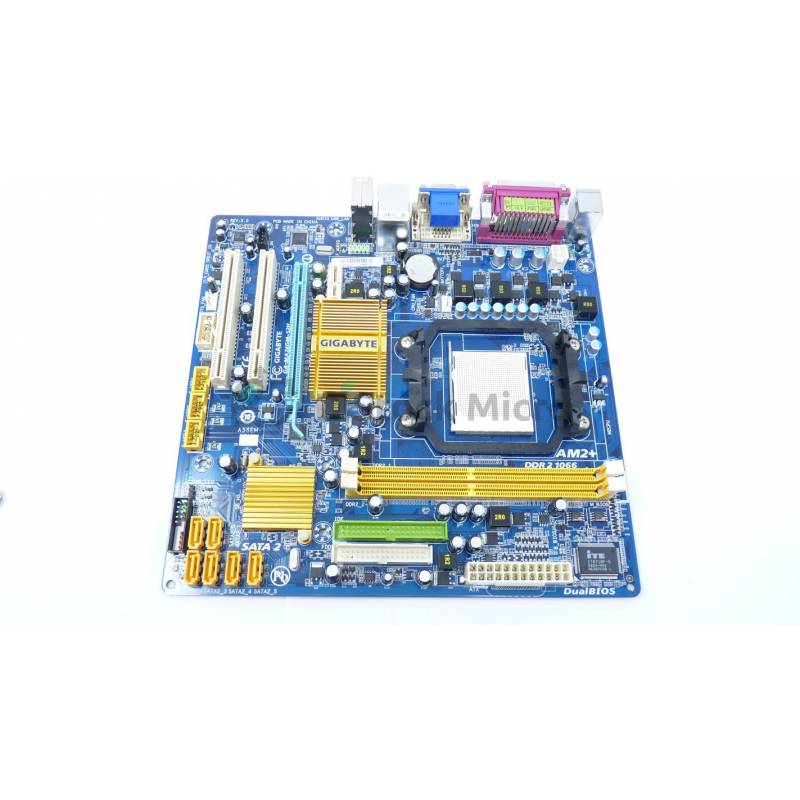 Motherboard Micro ATX Gigabyte GA-MA74GM-S2H Socket AM3,AM2+,AM2 - DDR2 DIMM