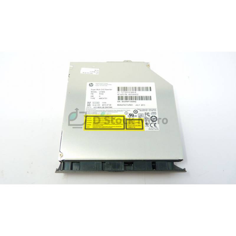 DVD burner player 12.5 mm SATA DS-8A9SH,SN-208,GT80N - 684329-001 for ...