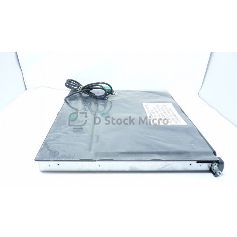 HP KB-0030 1U Integrated Server Rackmount Keyboard Trackball Drawer PS ...