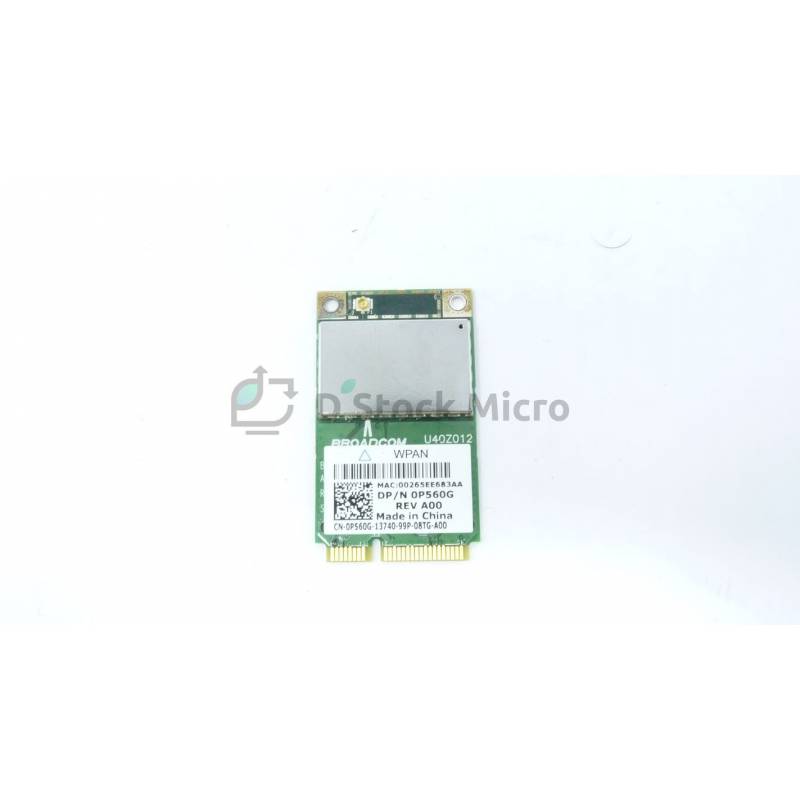 Bluetooth card Broadcom BCM92046mPCIe / 0P560G DELL Latitude E6410 ...
