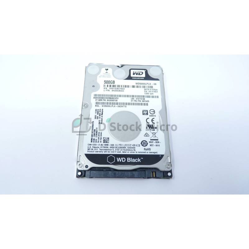 Western Digital WD5000LPLX-08ZNTT0 500 Go 2.5 Western Digital WD5000LPLX-08ZNTT0 500 Go 2.5