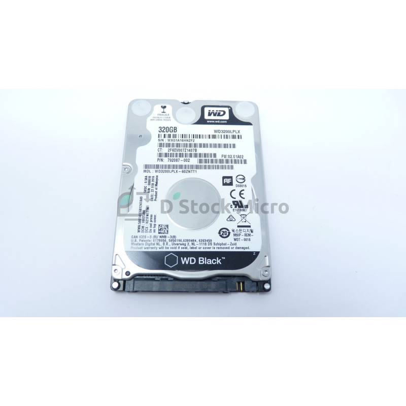 Western Digital WD3200LPLX-60ZNTT1 320 Go 2.5" SATA Hard disk drive HDD ...