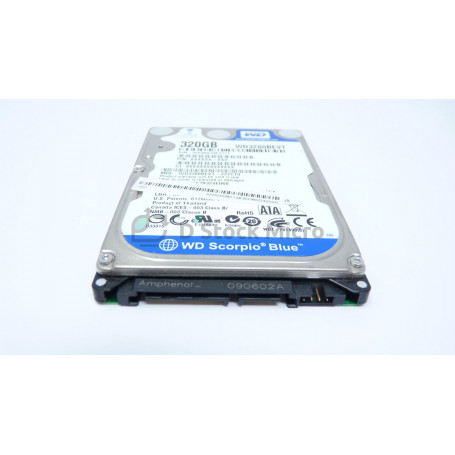 Western Digital WD3200BEVT-22ZCT0 320 Go 2.5" SATA Hard disk drive HDD 5400 rpm