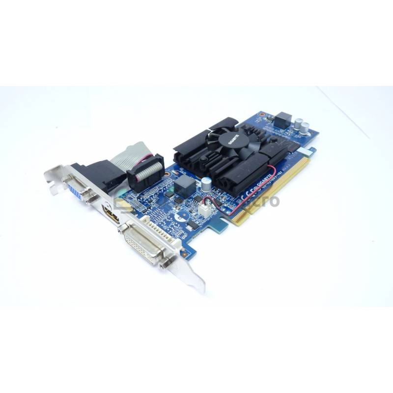 Gigabyte NVIDIA GeForce 210 1GB GDDR3 PCI-E video card - GV-N210D3-1GI