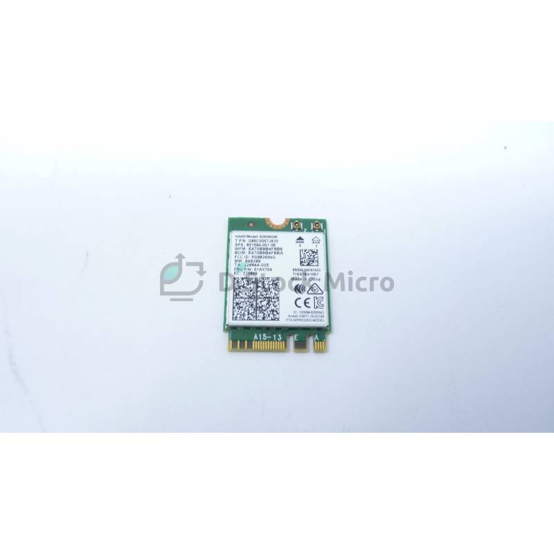 Wifi card Intel 8265NGW LENOVO ThinkPad L570, T470P Type 20J6 01AX704