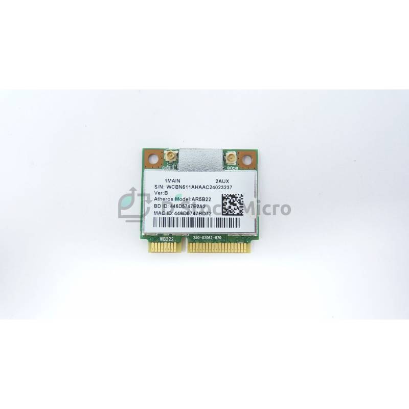 Wifi card Atheros AR5B22 Acer Aspire S3-391-73514G25add AR5B22