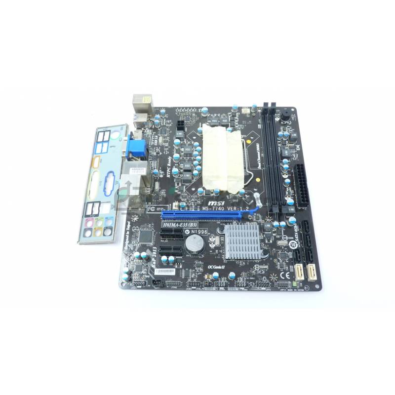 Micro ATX motherboard - MSI H61MA-E35 (B3) - MS-7740 - Socket LGA1155 ...