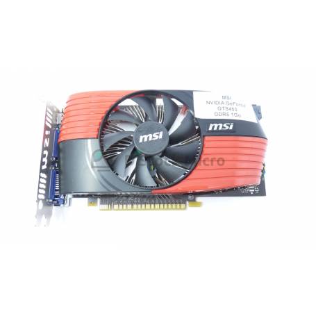 MSI NVIDIA GeForce GTS450 1GB GDDR5 PCI-E Video Card - N450GTS-M2D1GD5/OC