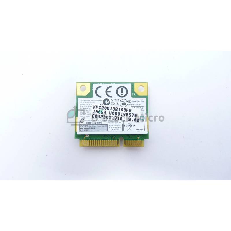 Wifi card Realtek RTL8191SE TOSHIBA Satellite L650-108 PA3758U-1MPC