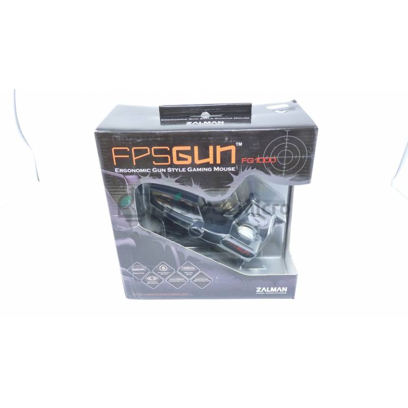 Zalman FG1000 FPSGUN - Ergonomic Gun Style Gaming Mouse - Wired Mouse ...