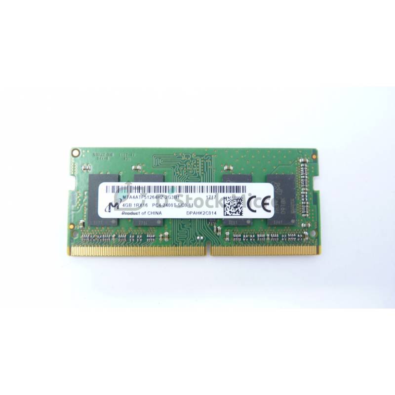 Mémoire RAM Micron MTA4ATF51264HZ-2G3B1 4 Go 2400 MHz - PC4-19200 (DDR4 ...