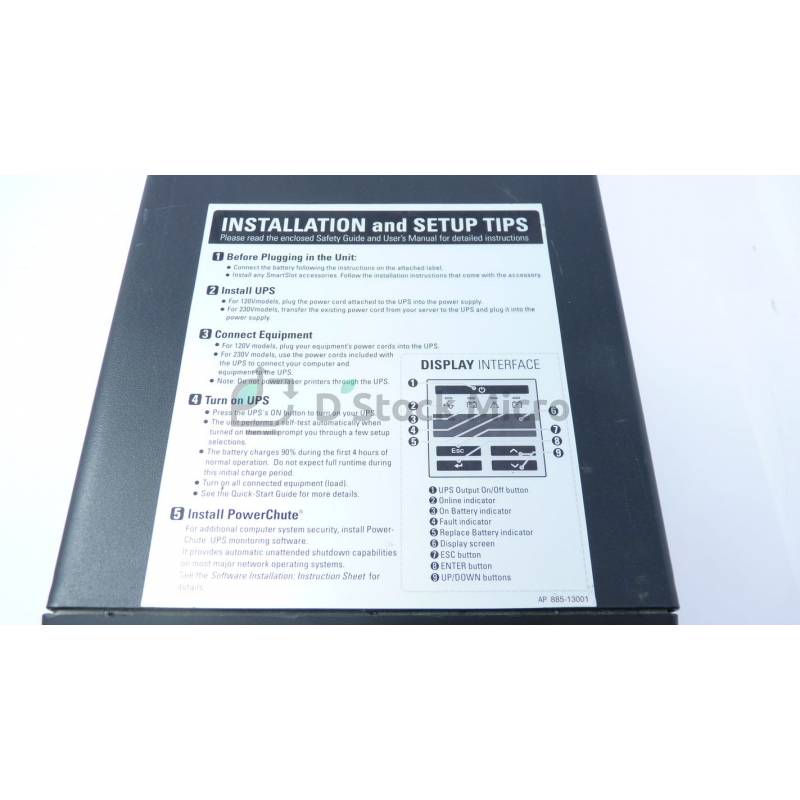 APC Smart-UPS 1500 / APC SMT1500I UPS - 1500 VA / 980W With new batteries