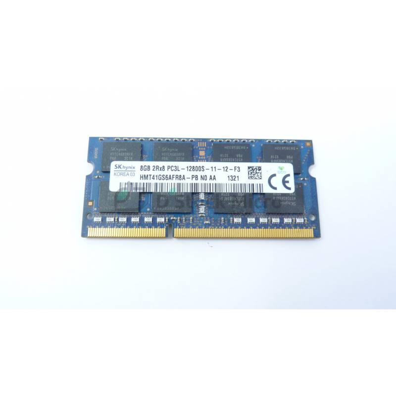 Mémoire RAM Hynix HMT41GS6AFR8A-PB 8 Go 1600 MHz - PC3L-12800S (DDR3-1600) DDR3 SODIMM