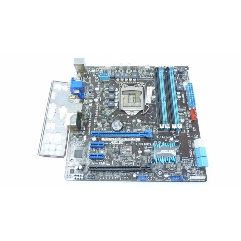 Motherboard µATX Asus P8H77-M PRO / CM6870-FR0030 Socket LGA1155 - DDR3 ...