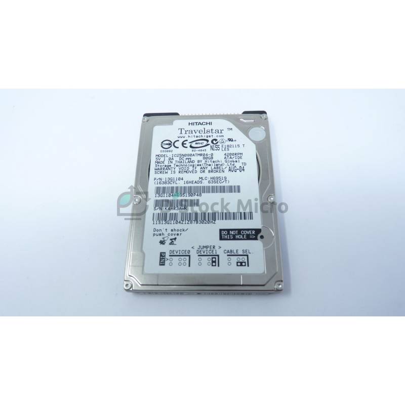Hitachi IC25N080ATMR04-0 80 GB 4200 RPM 2.5" IDE Hard Drive