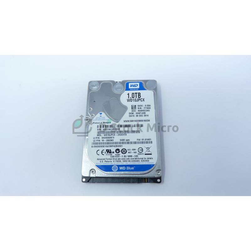 Western Digital WD10JPCX-24UE4T0 1TB 2.5" SATA 5400 RPM HDD Hard Drive