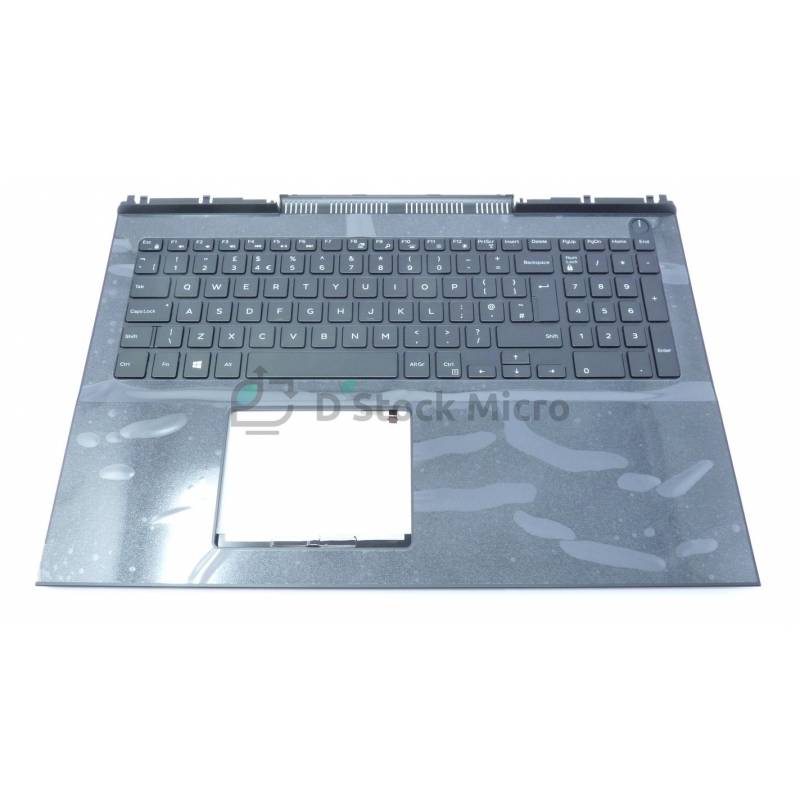 Palmrest - UK Qwerty Keyboard 06JYT4 / 6JYT4 - 0MDC8K for DELL Inspiron ...